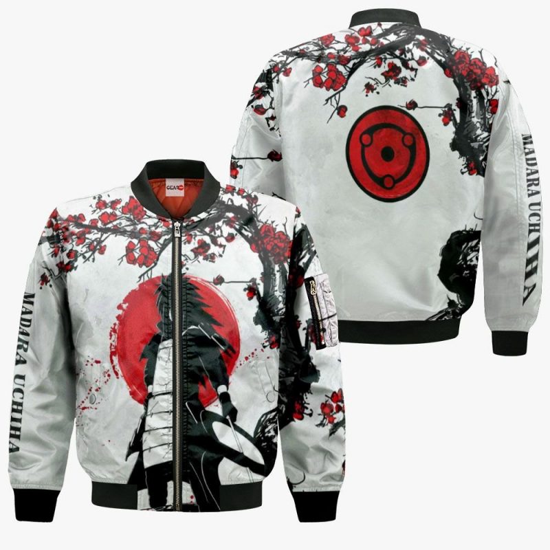 NARUTO Madara Uchiha Bomber Jacket V3