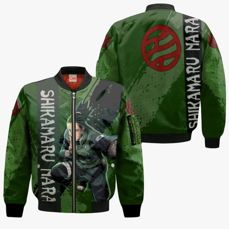 NARUTO Shikamaru Nara Cosplay Custome Bomber Jacket