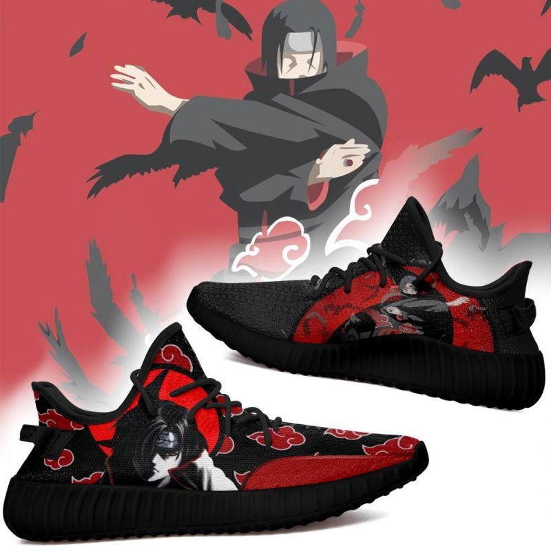 NARUTO Itachi Uchiha Jutsu Air Jordan 1 High Sneakers