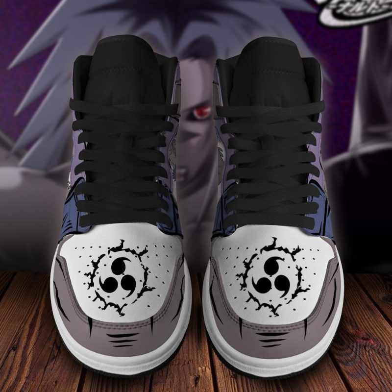NARUTO Sasuke Uchiha Air Jordan 1 High Sneakers V10