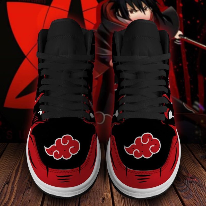 NARUTO Sasuke Uchiha Air Jordan 1 High Sneakers V5