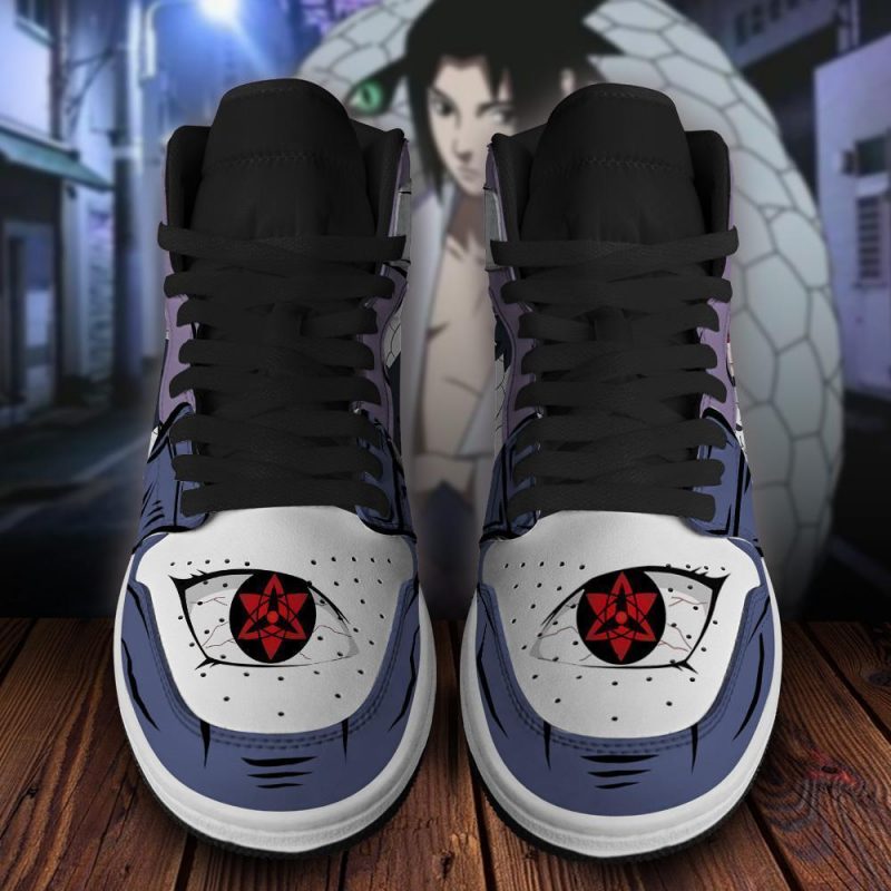 NARUTO Sasuke Uchiha Air Jordan 1 High Sneakers V6
