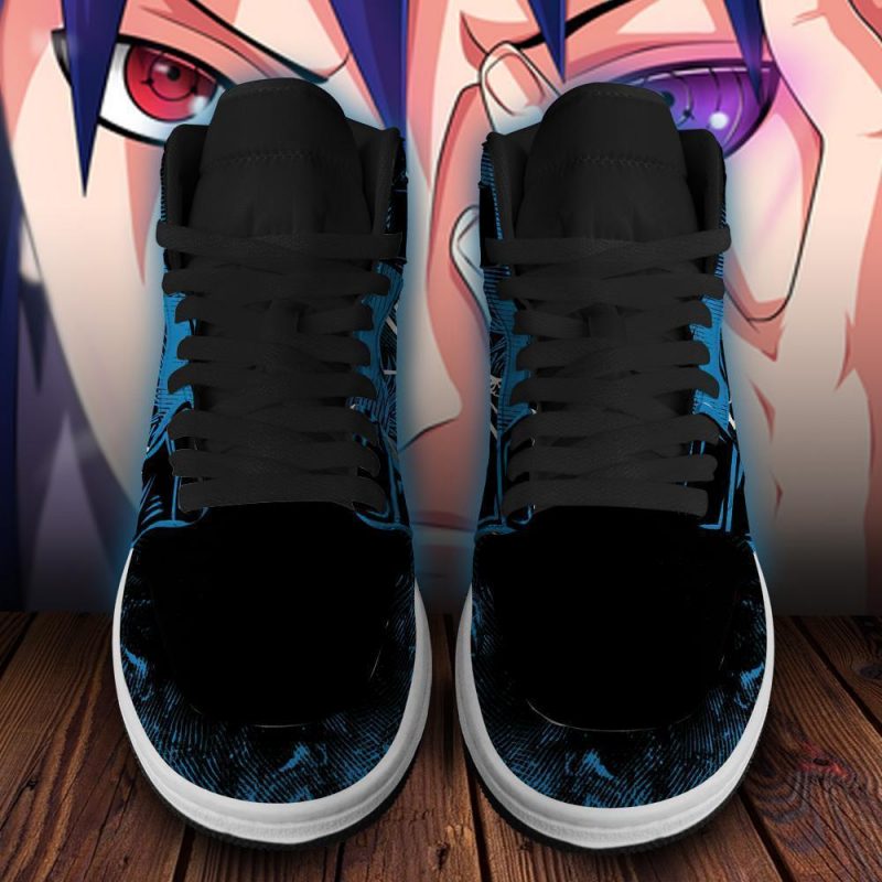 NARUTO Sasuke Uchiha Air Jordan 1 High Sneakers V8