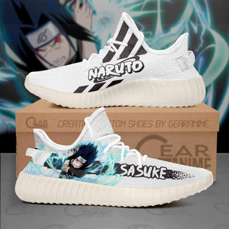 NARUTO Sasuke Uchiha Air Jordan 1 High Sneakers V4