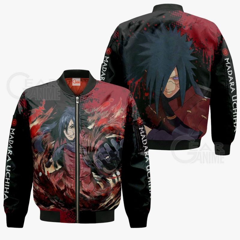 NARUTO Madara Uchiha Bomber Jacket V2