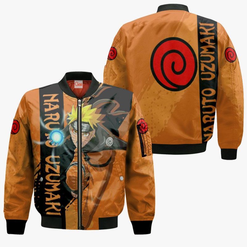 Naruto Uzumaki Orange Bomber Jacket