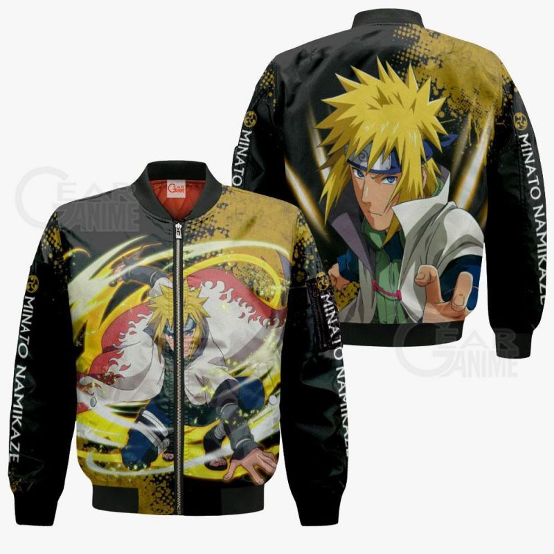 NARUTO Minato Namikaze Bomber Jacket V4