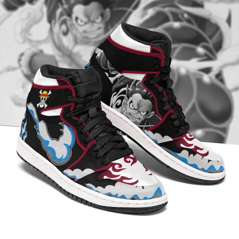 ONE PIECE Monkey D Luffy Air Jordan 1 High Sneakers V1