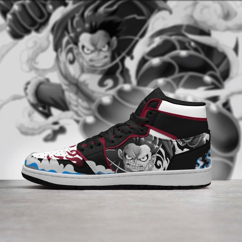 ONE PIECE Monkey D Luffy Air Jordan 1 High Sneakers V1