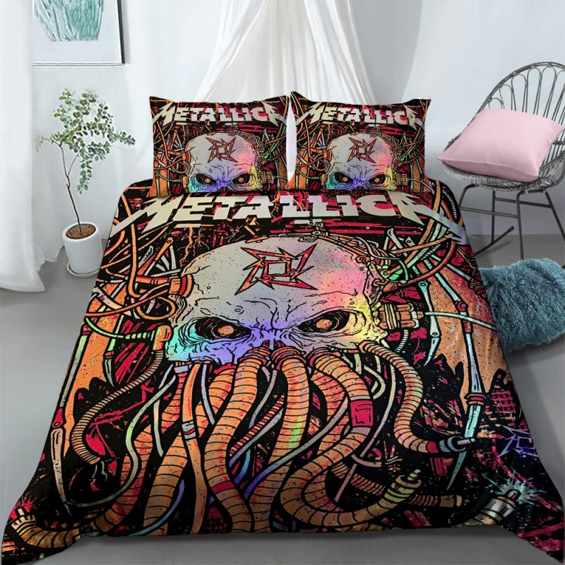 Metallica Heavy Metal Band Bedding Set