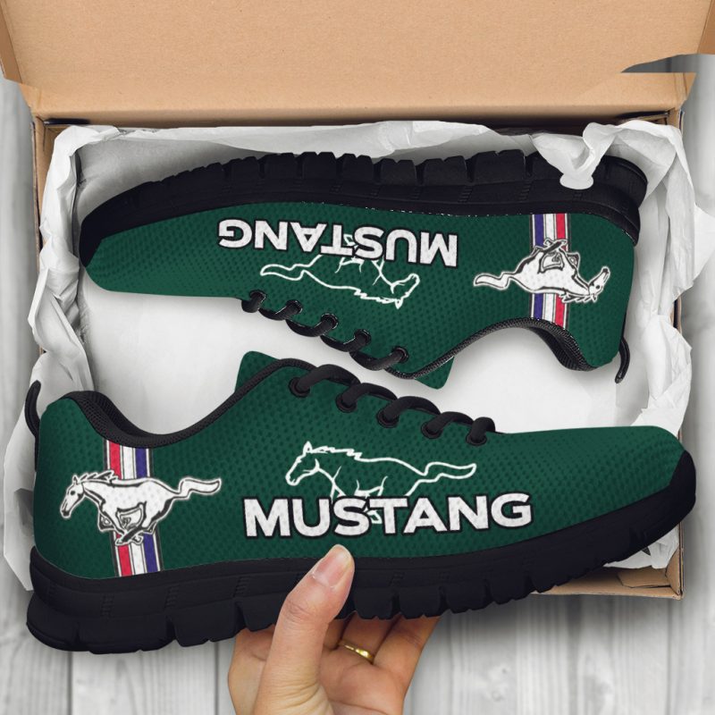 Ford Mustang Highland Green Running Shoes