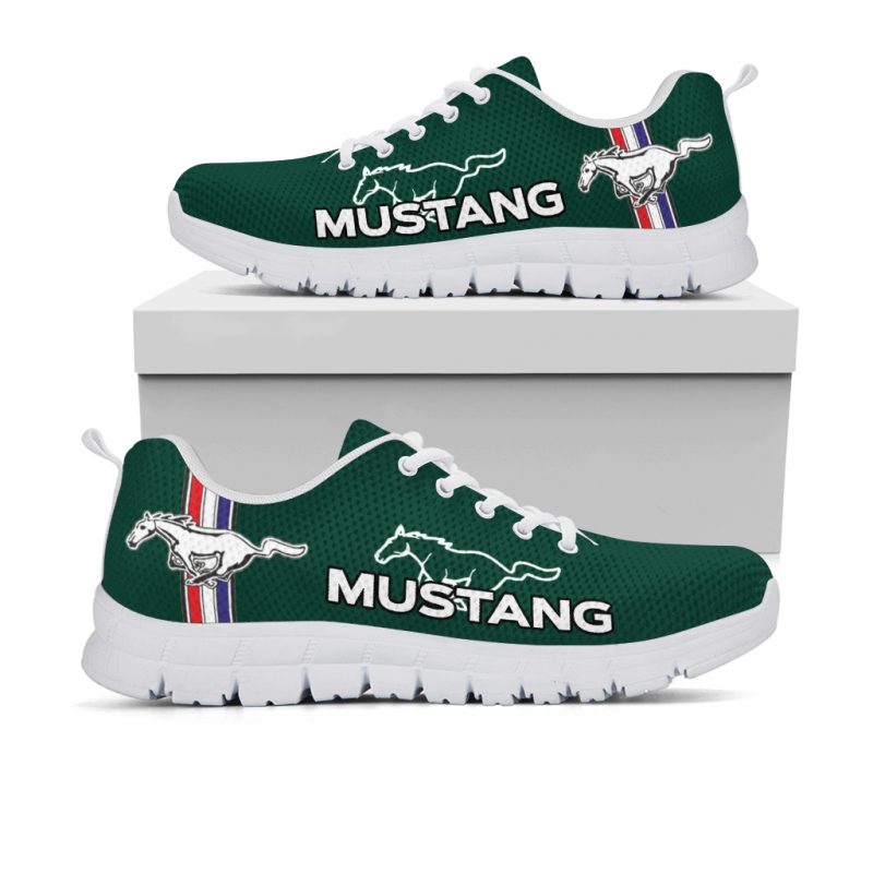 Ford Mustang Grabber Blue Running Shoes