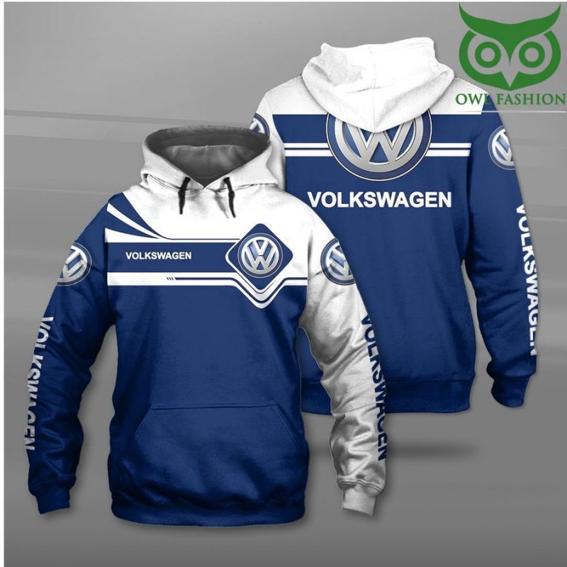 Volkswagen Blue Pullover Hoodie