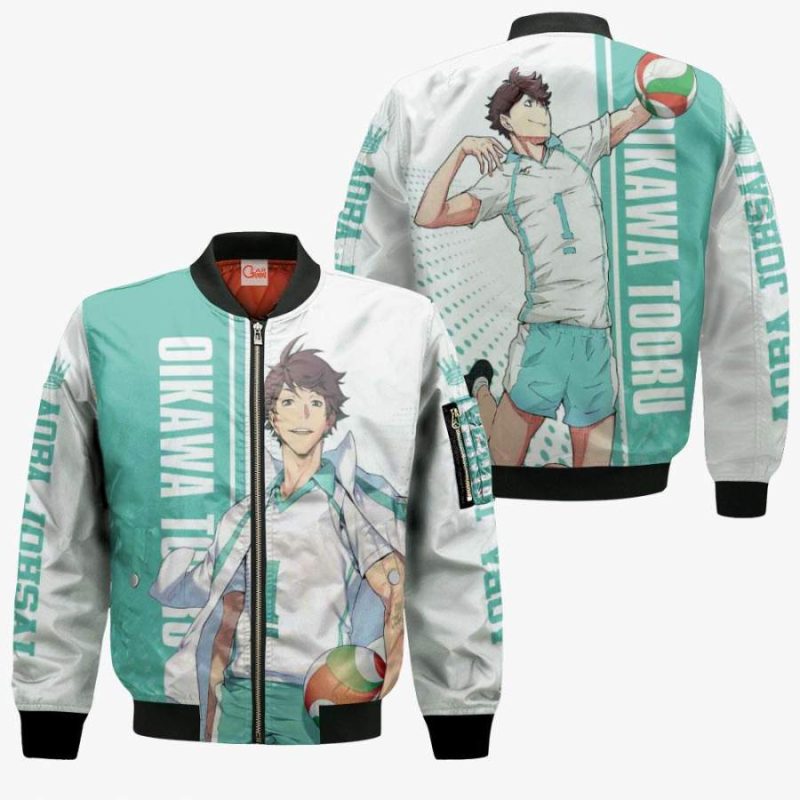 HAIKYU Toru Oikawa Anime Bomber Jacket