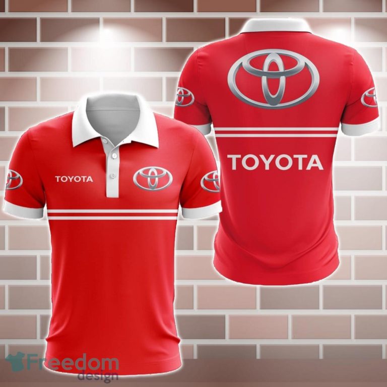 Toyota Red Polo Shirt